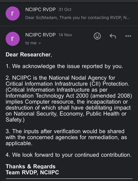 Proud To Share That Ive Received An Acknowledgment From The National