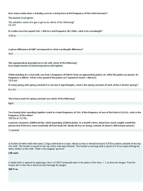 Stemc Compilation Physics Pdf Waves Sound