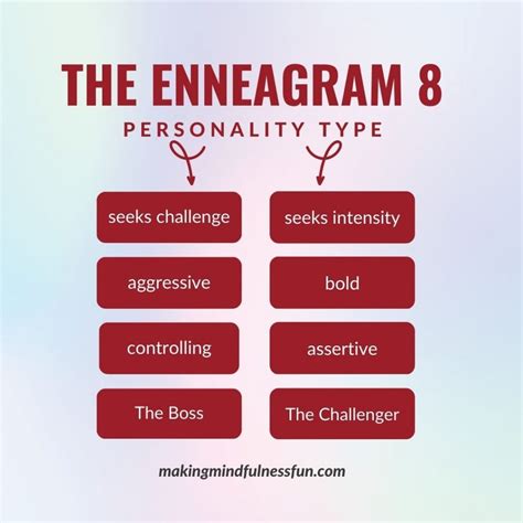 The Enneagram 8 Personality Making Mindfulness Fun