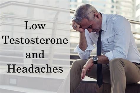 Are Your Headaches From Low T Can Trt Help Hfs Clinic Hgh And Trt