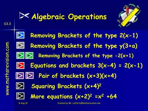 PPT Algebraic Operations PowerPoint Presentation Free Download ID 3035794