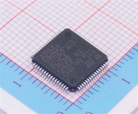 Readout Stmicro Arm Microprocessor Stm32f101rbt6 Flash Memory Program