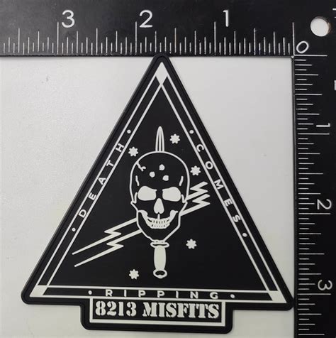 Official Marsoc 8213 Misfits Pvc Patch Custom