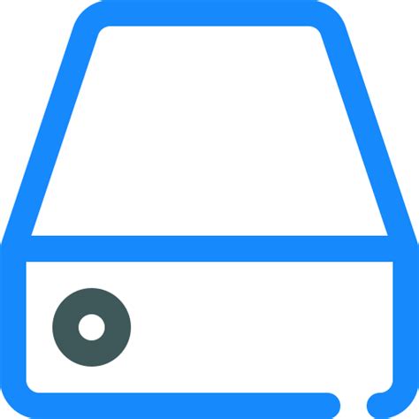 Storage Generic Blue Icon