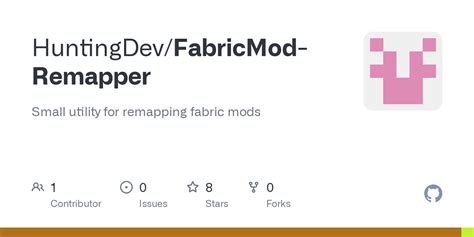 Github Huntingdevfabricmod Remapper Small Utility For Remapping