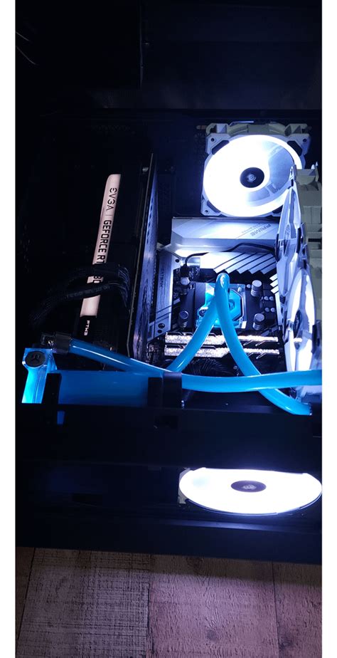 Just Realized My Gpu Has An Argb Header Finally Hooked Up My Pump And