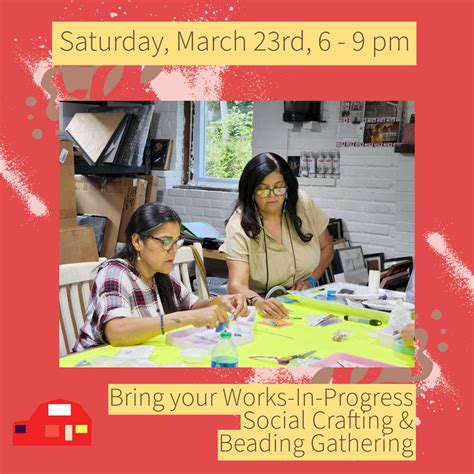 Social Beading Circle At Mas House Mas House