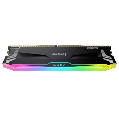 Ddr5 Lexar สีดำ6400 32gb ชุด16gx2สำหรับเล่นเกม Rgb Light Memory Sticks