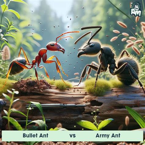 Bullet Ant Predator Prey Interactions Fights And Aggressive