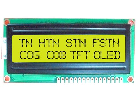 Character LCD Display Custom Display Solution Provider