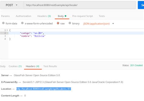 aplicación crud usando rest en javaee ii documentacion en español