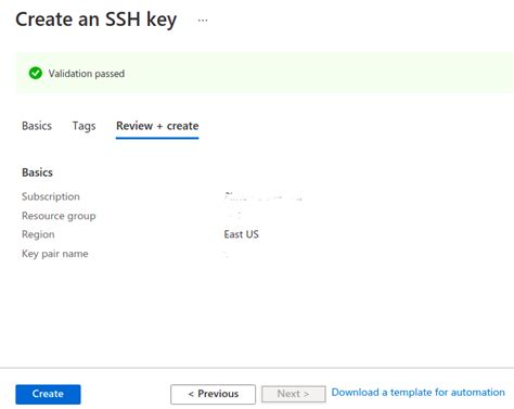 How To Create Ssh Keys In Microsoft Azure
