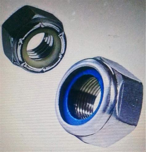 Mild Steel Ms Nylock Nut Ms Self Locking Nut Diameter 3 Mm At ₹ 0 50 Piece In Greater Noida