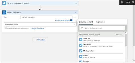 azure automation analyzing twitter sentiments using azure logic apps