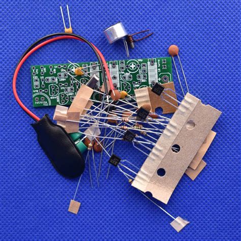 Fm Transmitter Bug Kit 88 108 Mhz With Crystal Hifistor