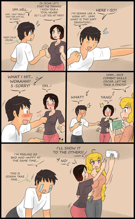 Oscar Vs Ruby Oscar Learning To Fight Fjtiko On Tumblr