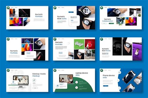 Numeric Business Powerpoint Template Templatemonster