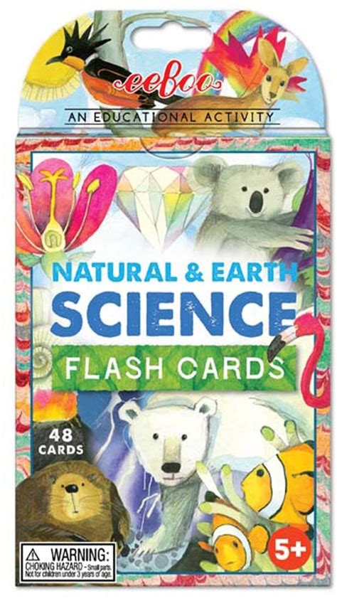 Eeboo Natural And Earth Science Flash Cards My Site