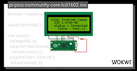 Vic Display O Wokwi Esp32 Stm32 Arduino Simulator