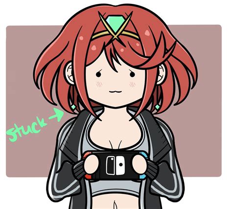 Art On Twitter Rt Eeveestrations Pyra Is Stuck On A Boss Fight In Totk Do You Help Her