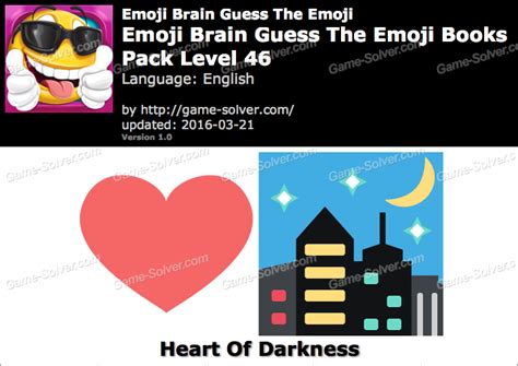 Emoji Brain Guess The Emoji Books Pack Level Answers Game Solver