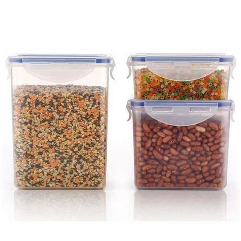 Plastic Rectangular Container At Rs 120set In Rajkot Id 2854798198555