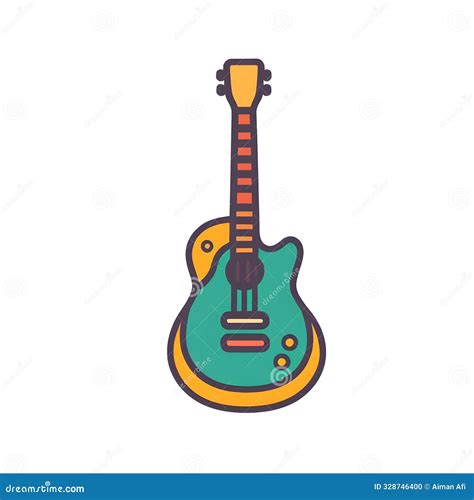 Guitar Icpn Design Illustration Image Stock Illustration Illustration Of Design Icpn 328746400