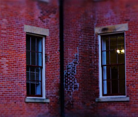 Captivating Rusty Brick Building