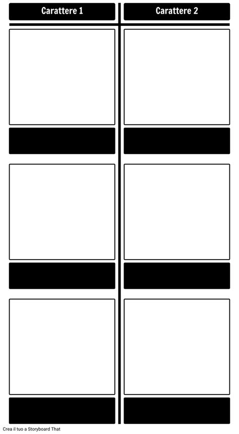 Character Confronto T Grafico Storyboard Par It Examples