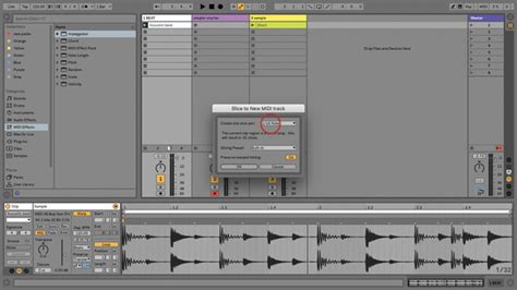 Slicing Samples With Beats And Tones In Ableton Live
