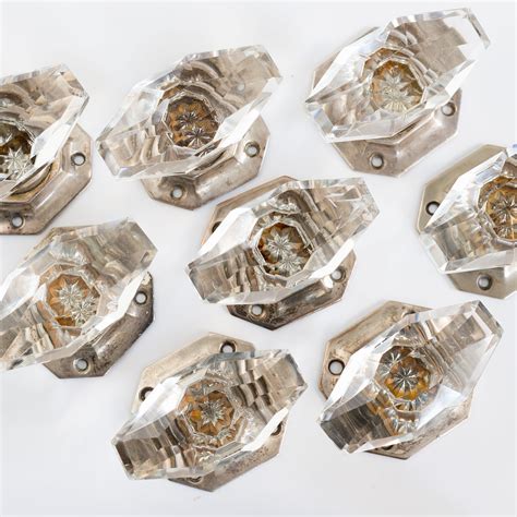 Set Of Four Cut Glass Door Knobs Lassco Englands Prime Resource For Architectural Antiques