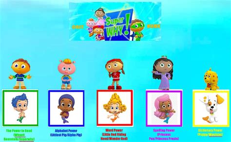 Super Why Bubble Guppies Edition By Cloudiepegacoon2007 On Deviantart