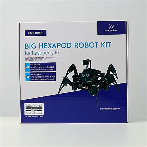 Freenove Big Hexapod Robot Kit For Raspberry Pi 4 B 3 B B A Walking