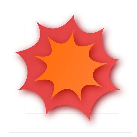 Paper Cut Speech Bubble With Explosion 28698794 Vector Art At Vecteezy