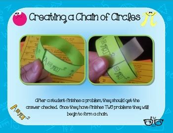 Pi Day Tiered Activity Finding Circumference Of A Circle Chain Of Circles