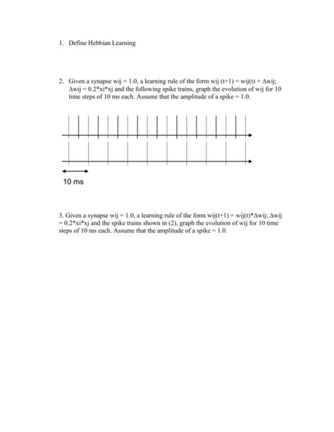 hebbian learning