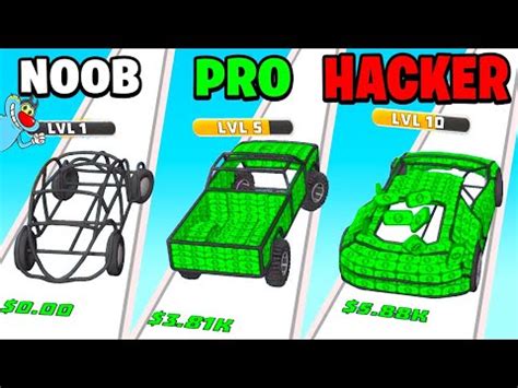NOOB Vs PRO Vs HACKER In Money Car With Oggy And Jack Rock Indian Gamer YouTube