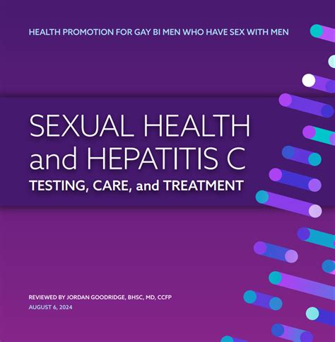 Factsheet Sexual Health And Hepatitis C Testing Care And Treatment