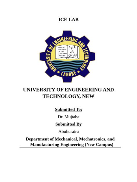Ice Lab Pdf Exhaust Gas Fuel Injection
