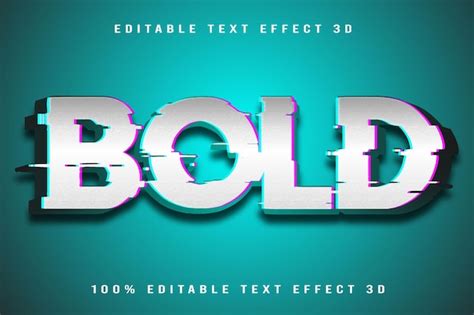 Premium Vector Bold Editable Text Effect 3d Emboss Cartoon Style