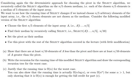 Solved Considering Again The The Deterministic Approach For