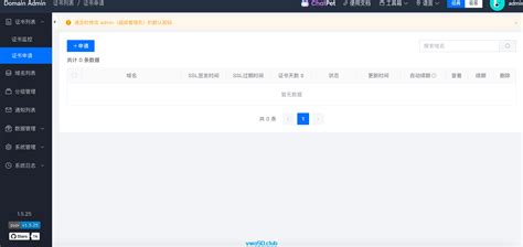 Domain Admin—基于python Vue3js 技术栈实现的域名和ssl证书监测平台 腾讯云开发者社区 腾讯云