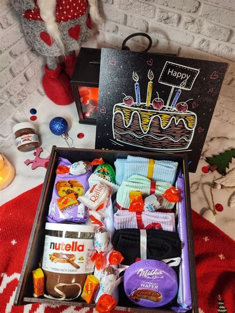 Подарунковий бокс Happy Birthday 🎉 — ціна 1000 грн у каталозі Все для свята Купити товари для