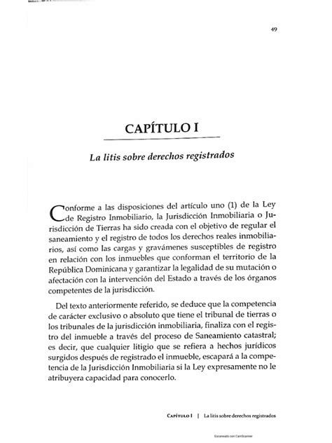 La Litis Sobre Registros Pdf