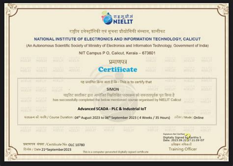 Simon Cornalius On Linkedin Scada Plc Iiot Nielitcalicut Industrialautomation Techskills