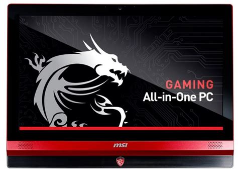 Msi Unveils Sexy And Hardcore All In One Desktop Gaming Pcs