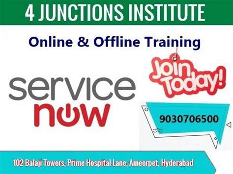 ServiceNow Training In Hyderabad Rs Course Chandar ID