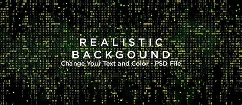 abstract digital background with binary code and glowing particles premium ai generated psd