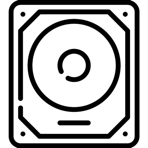 Hard Drive Vector SVG Icon SVG Repo