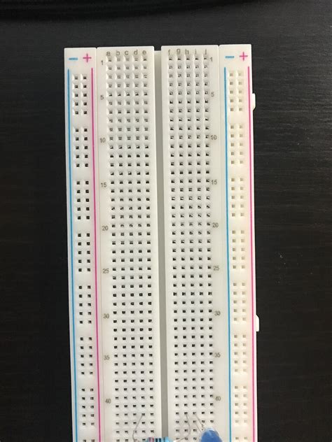 breadboard only has one set of rails ide 1 x arduino forum